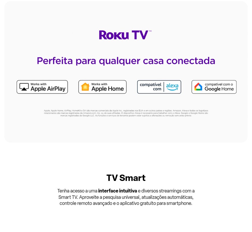 Smart TV HD 32 DLED Wi-fi MultiExperience Roku Multi | Shopee Brasil