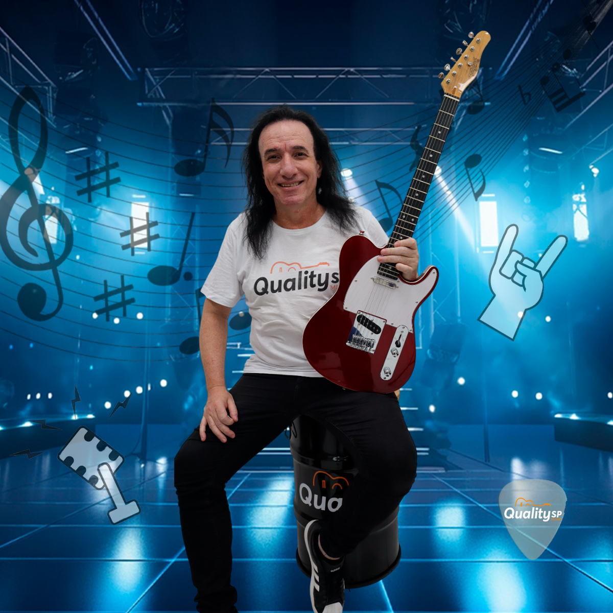 Guitarra elétrica Telecaster Tagima T550 Candy Apple Com Escala Escura ...