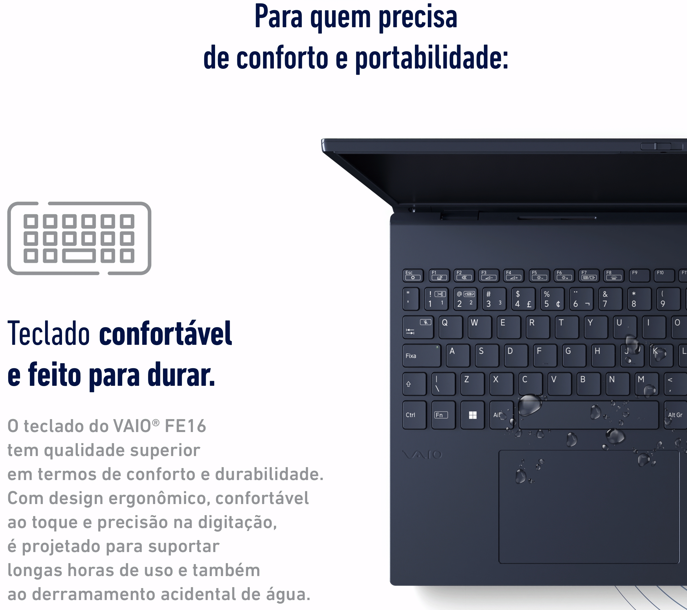 Notebook Vaio FE16 AMD® Ryzen 7-5825U Windows 11 Home 16GB RAM 512GB SSD 16" IPS WUXGA - Cinza ...