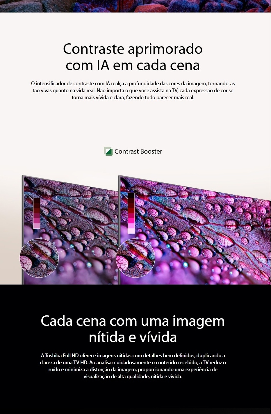 Smart TV DLED 43 Full HD Toshiba 43v35ms VIDAA 2HDMI 2USB WI-FI - TB021M | Shopee Brasil