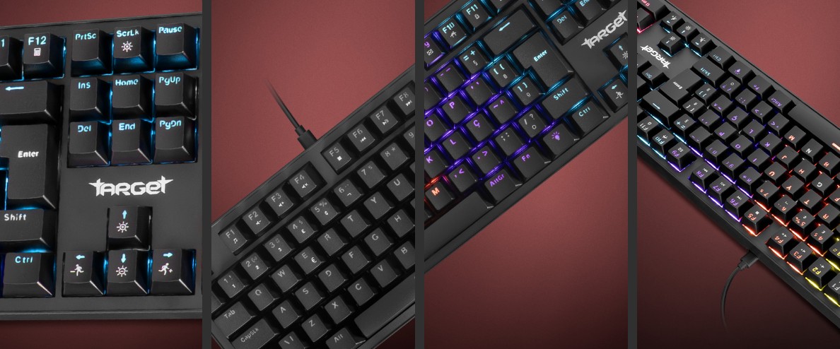 Teclado Mecanico TGT Sherman V3, Rainbow, ABNT2, Switch Huano Azul ...