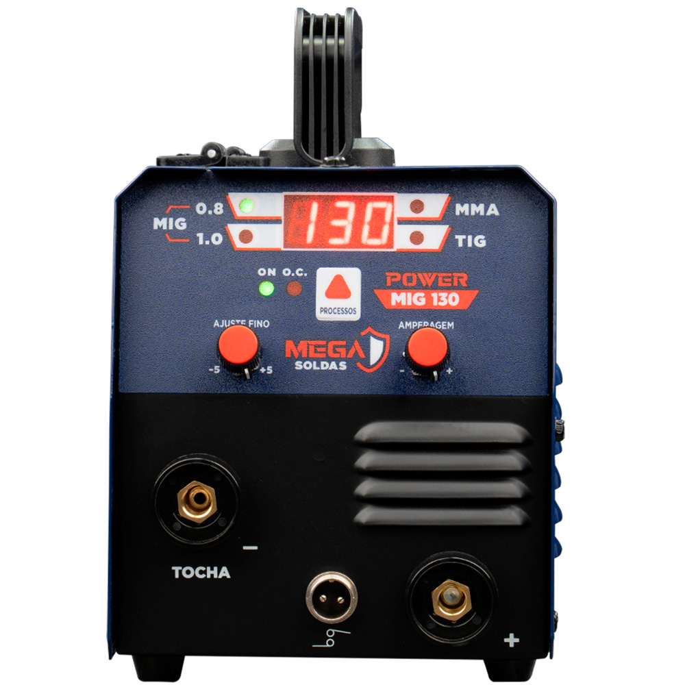 Inversor Solda 3 em 1 Profissional Mega soldas 220V MMA MIG TIG Porta ...