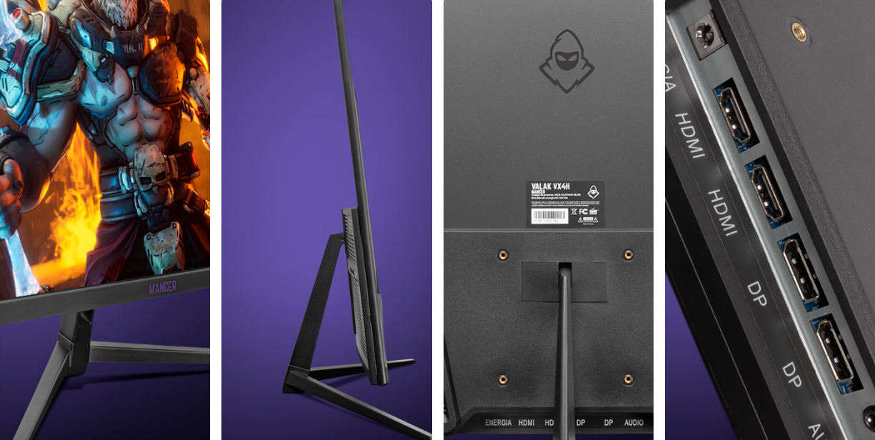 Monitor Gamer Mancer Valak VX4H, 27 Pol, IPS, 2K, 1ms, 240Hz, FreeSync ...