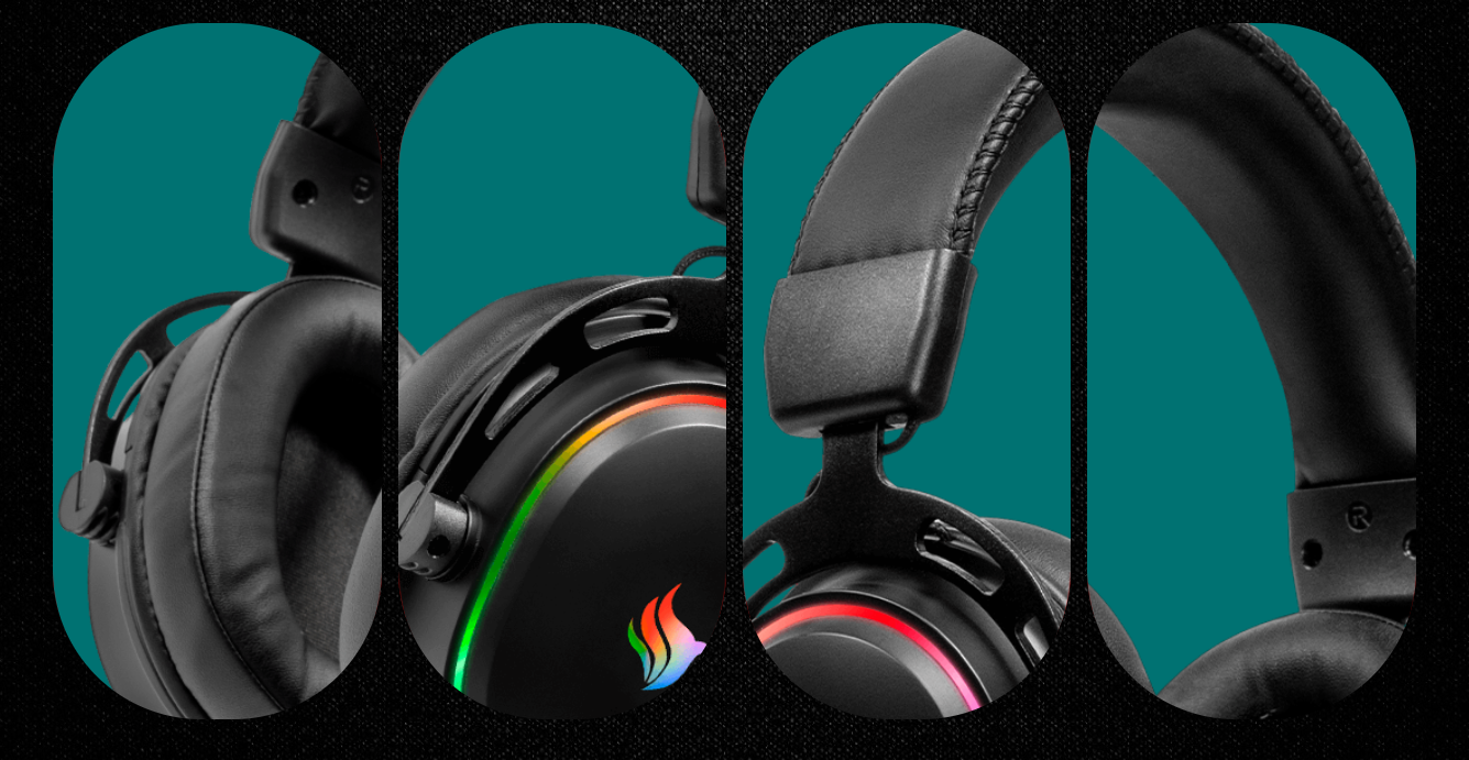 Headset Gamer Pichau Vega, Drivers 50mm, Preto, PCH-VGA-BL01 | Shopee ...