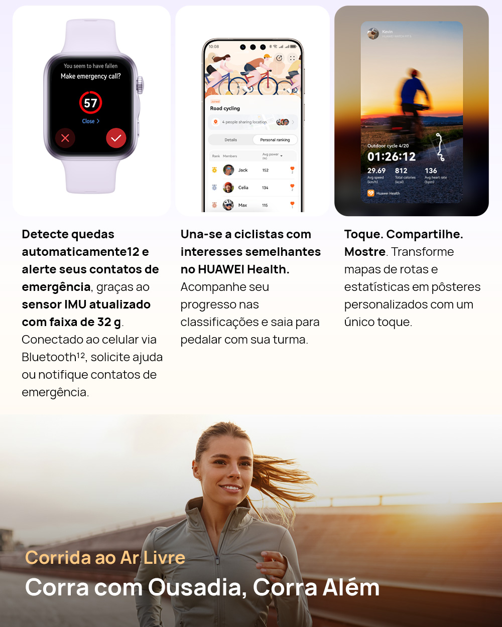 HUAWEI WATCH FIT 5 | Smartwatch Relogio | AMOLED de 182" Design Leve ...