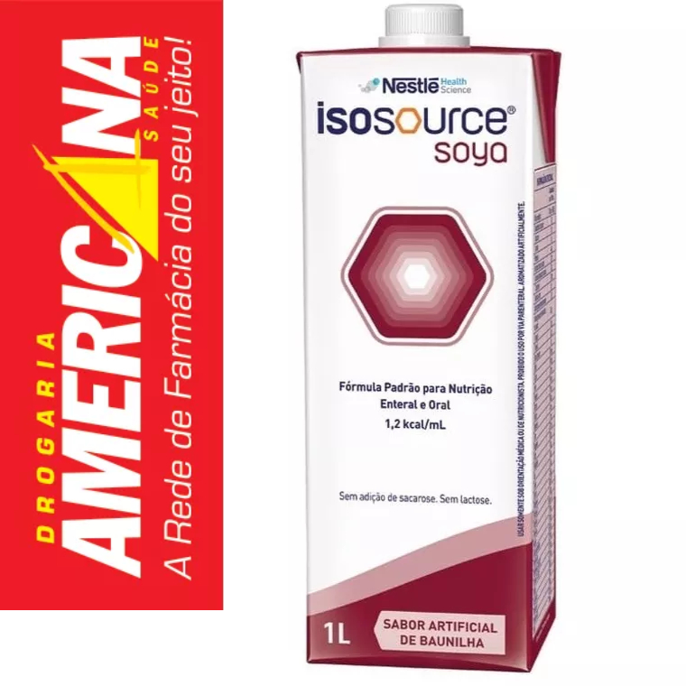 Nestlé Isosource Soya 1.5 Baunilha - 1L | Shopee Brasil