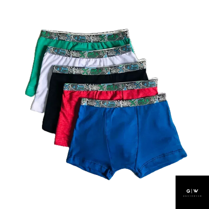 Kit 10 Cueca Infantil Box Cuecas Boxer | Shopee Brasil