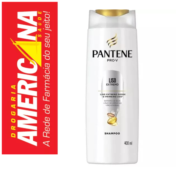 Shampoo Pantene Liso Extremo 400ml | Shopee Brasil