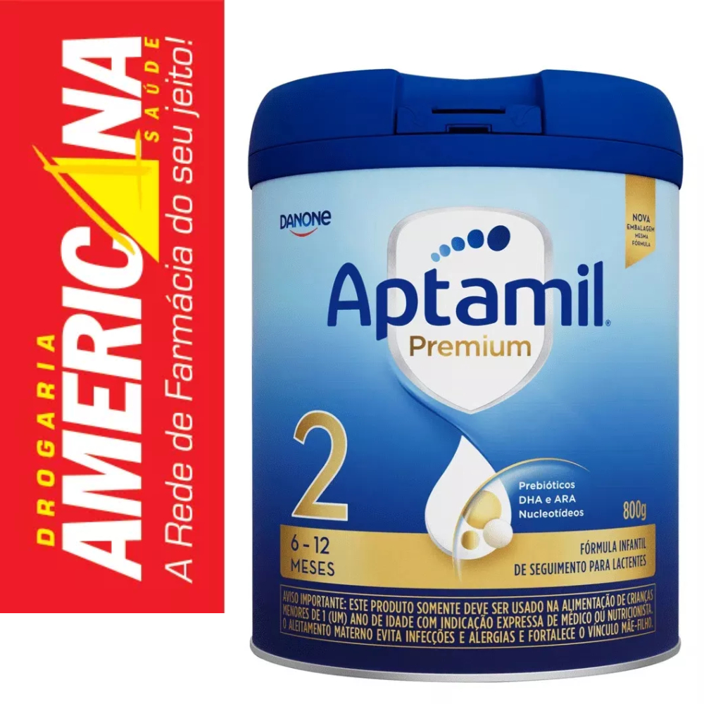 FÓRMULA INFANTIL APTAMIL PREMIUM 2 800G | Shopee Brasil