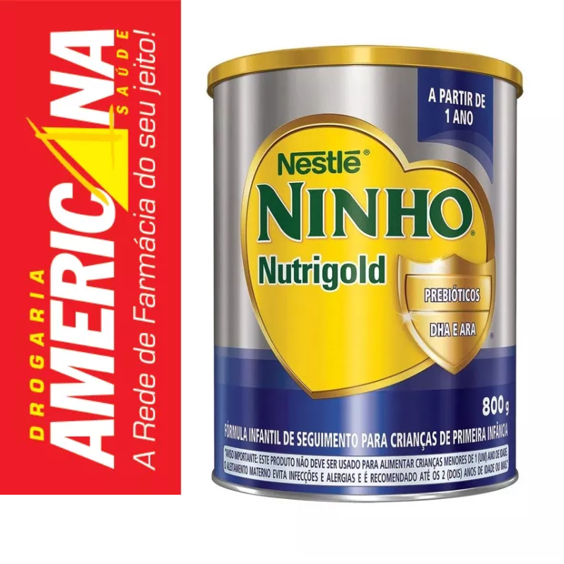 Formula Infantil Nestlé Ninho Nutrigold - 800g | Shopee Brasil
