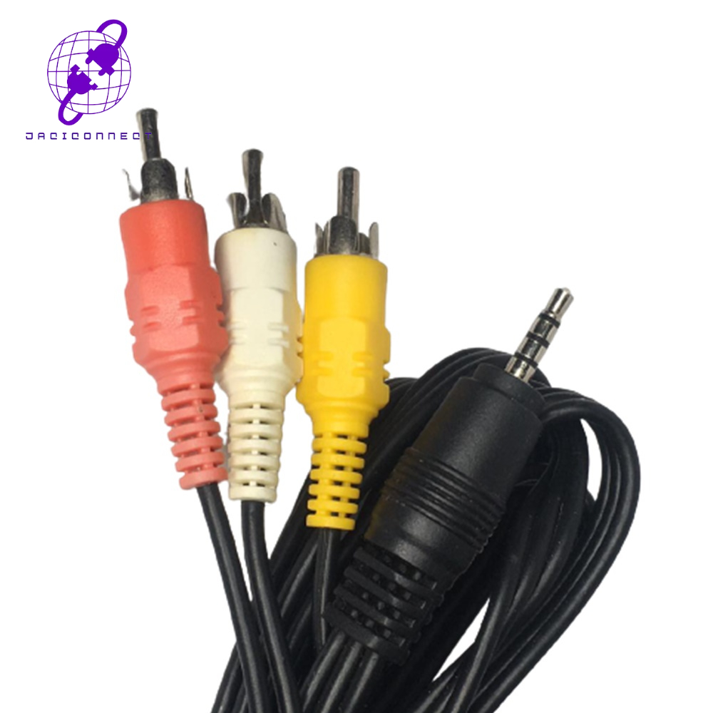 Cabo P2 Rca Audio E Video Tv Box Receptor Digital 1,5 Metro | Shopee Brasil