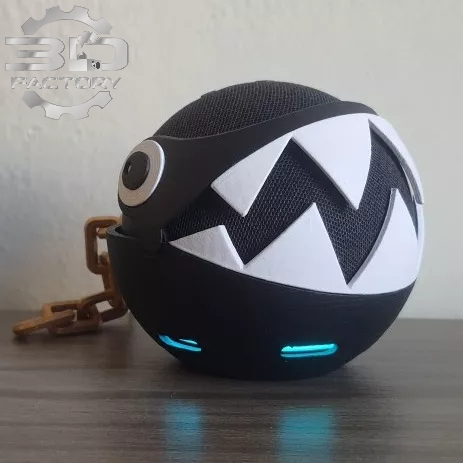 Suporte Amazon Alexa Echo Dot 4, Echo Dot 5 - Chomp (Mario Bros ...