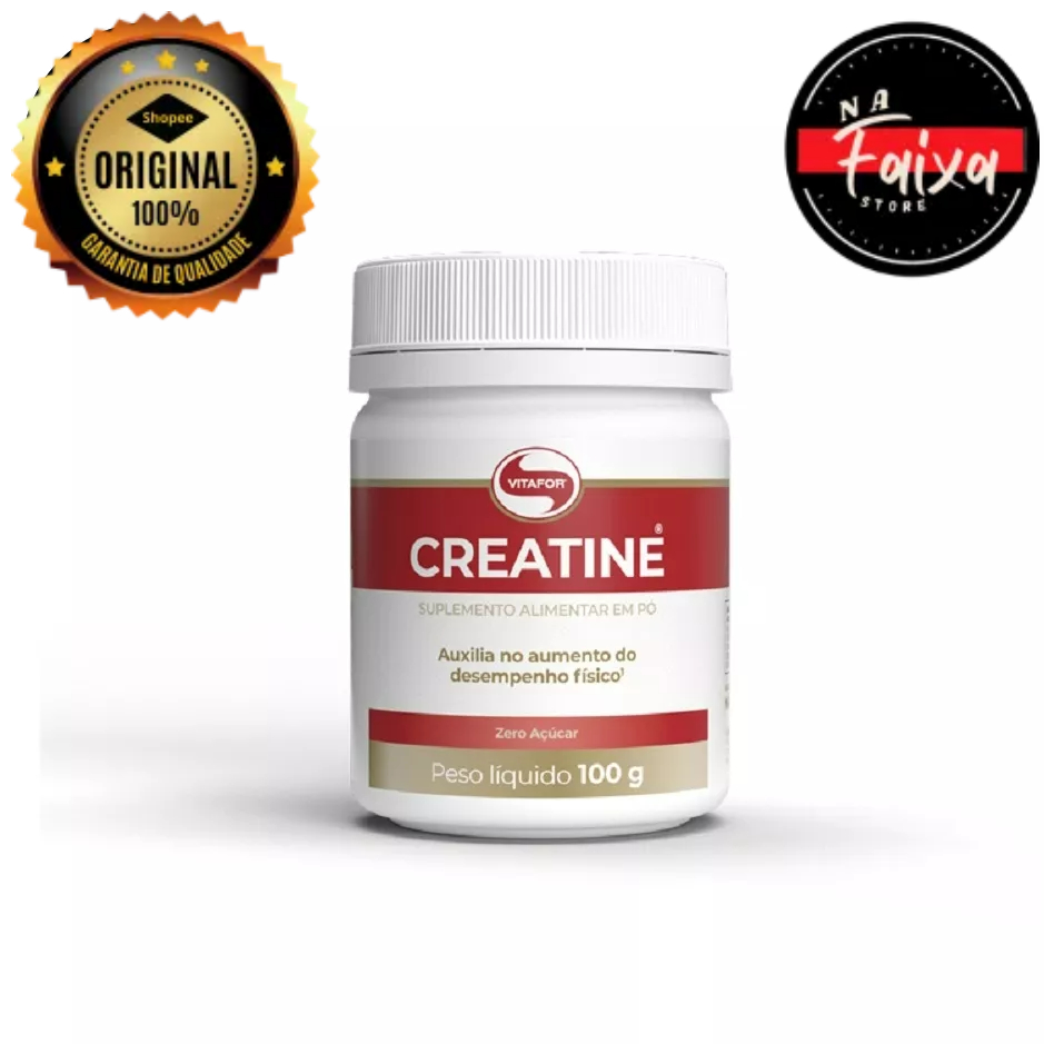 Creatine 100g Vitafor Creatina Shopee Brasil