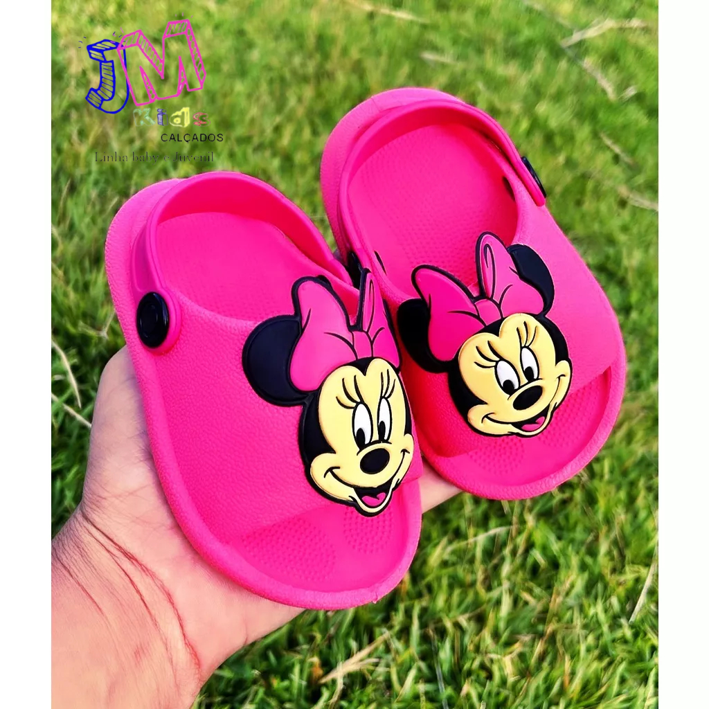 Sandalia Papete Infantil Babuche pala baby personagens REF.11 | Shopee ...