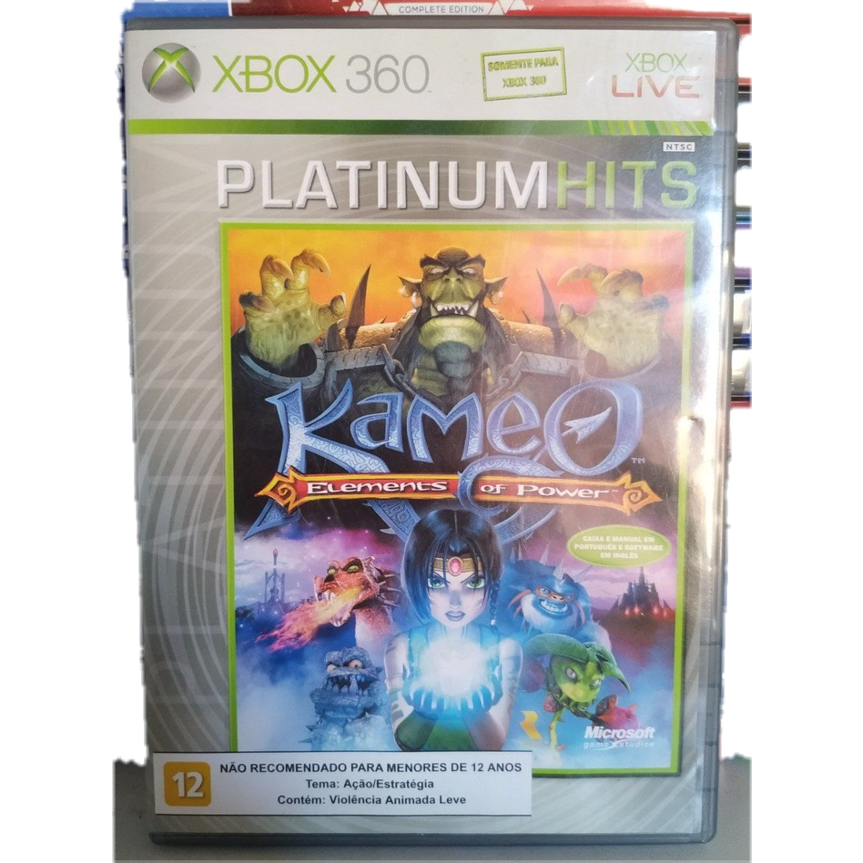 Kameo Elements Of Power Xbox 360 Original | Shopee Brasil