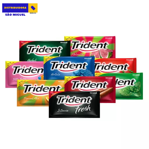 Chiclete Trident Caixa 21un x 8g Mondelez | Shopee Brasil