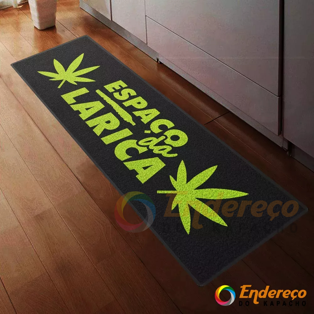 Tapete Capacho Espaço da Larica Maconha Baseado | Shopee Brasil