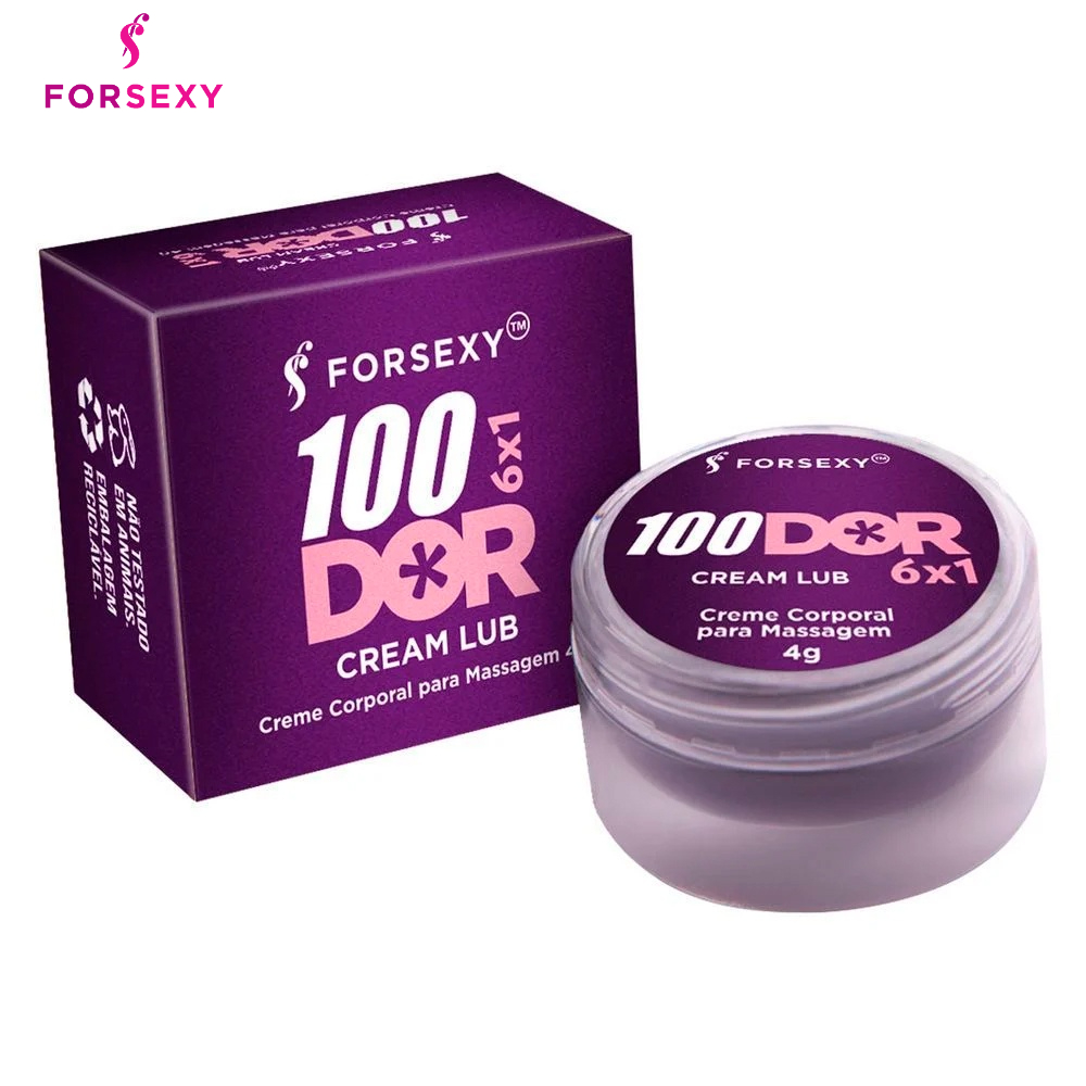 Pomada Cream Lub 100 Dor Anal 6x1 Dessensibiliza Excita - For Sexy ...