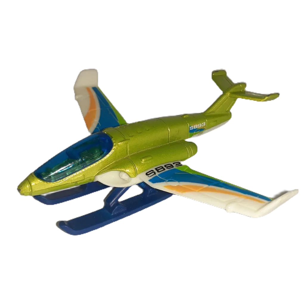 Miniatura Matchbox Avião Big Crazy Pull Back Green Snow Explorer ...