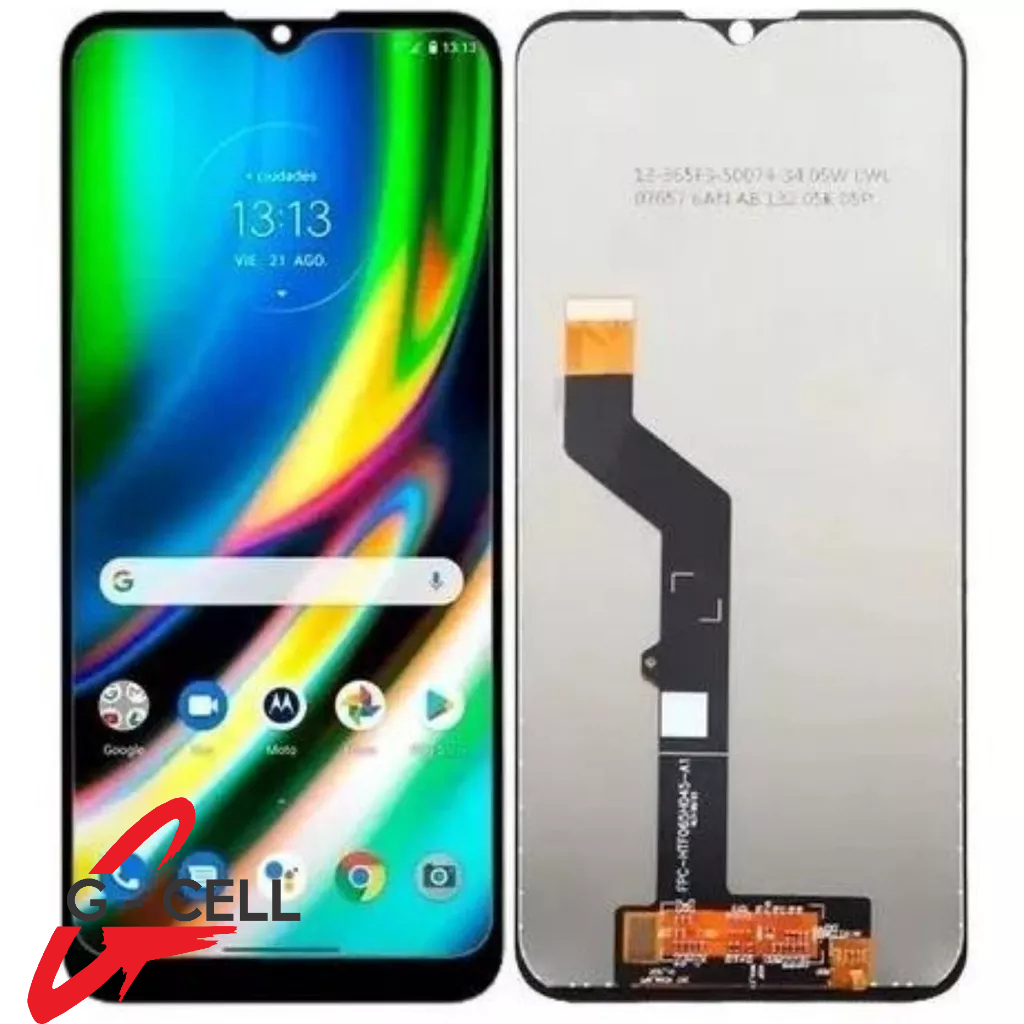 Display Tela Frontal Touch Completo Compatível Moto G9 Play E7 Plus Original Pronta Entrega ...