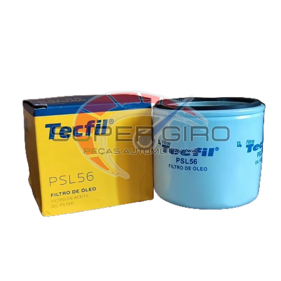 Filtro de óleo Lubrificante do Motor Argo Novo Uno Strada Tecfil Psl56 ...