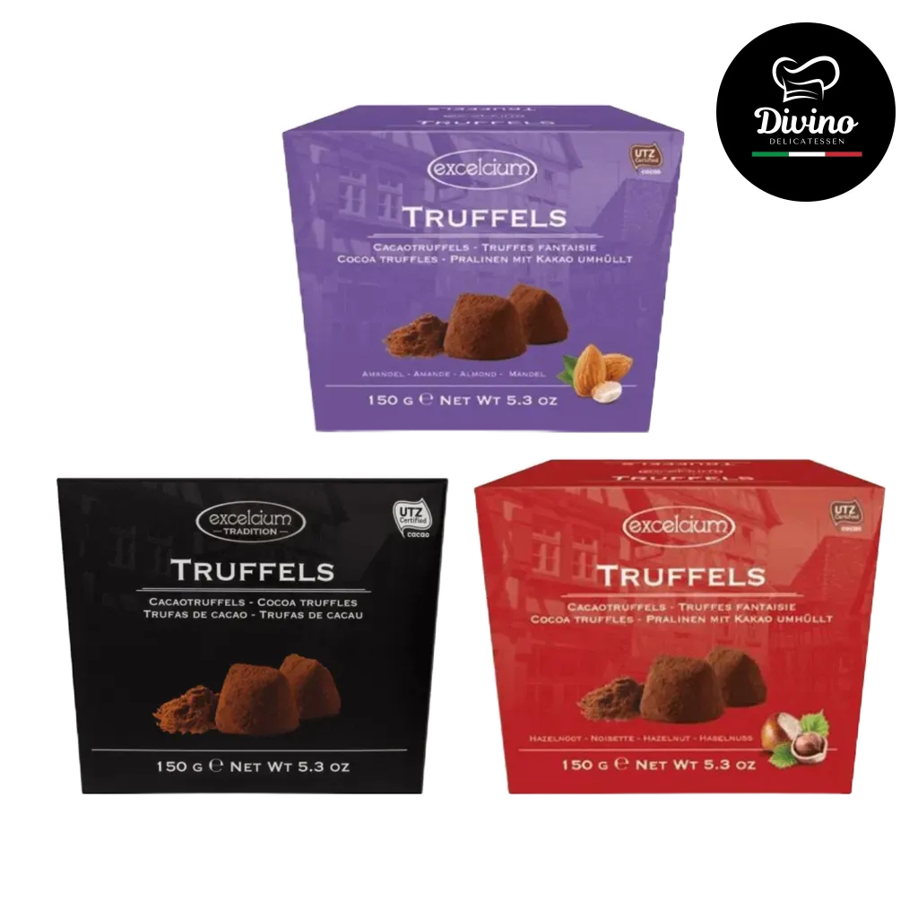 Trufas Francesas Excelcium Truffles Avelã/Ao Leite 150g | Shopee Brasil