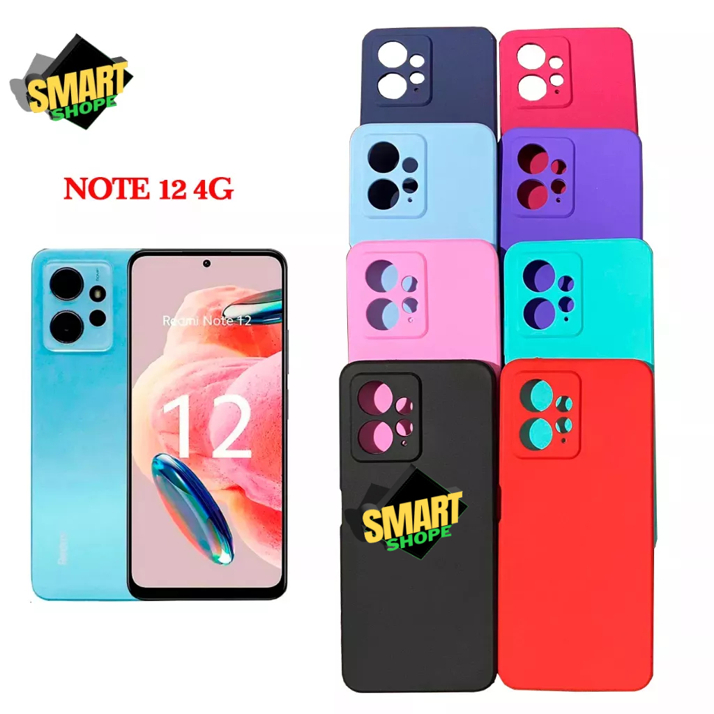 Capa Capinha Proteção Xiaomi Redmi Note 12 Protege As Câmeras Aveludada