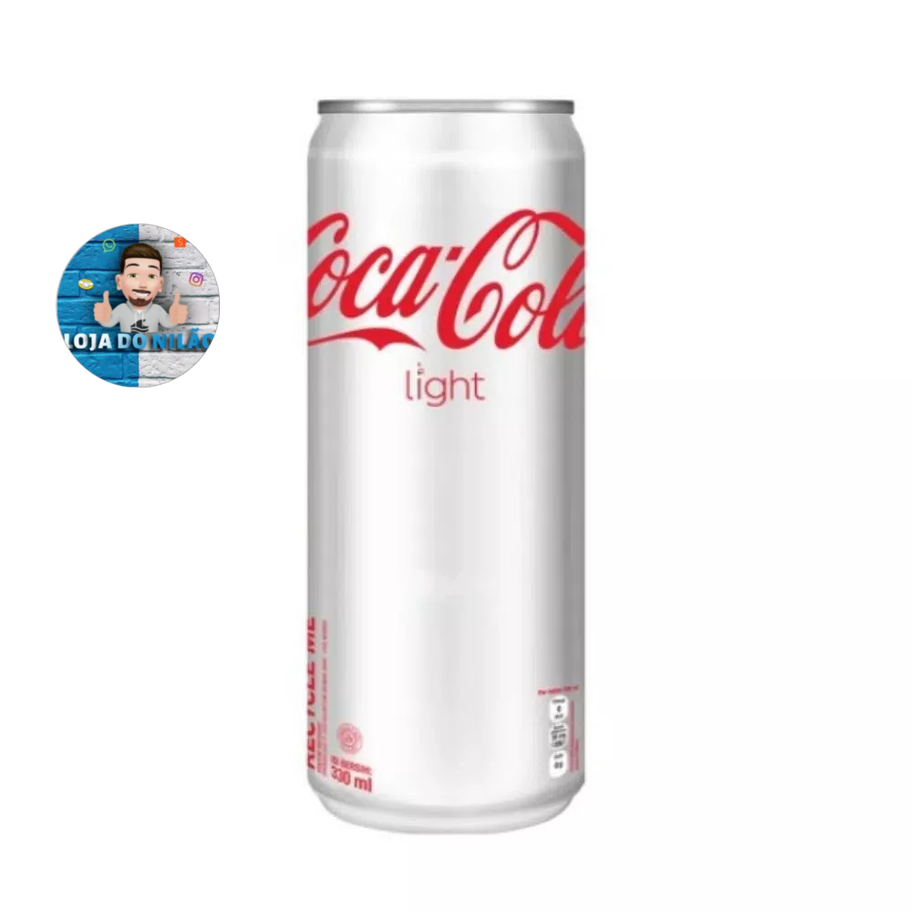 Refrigerante Coca Cola Light Lata 310 ml | Shopee Brasil
