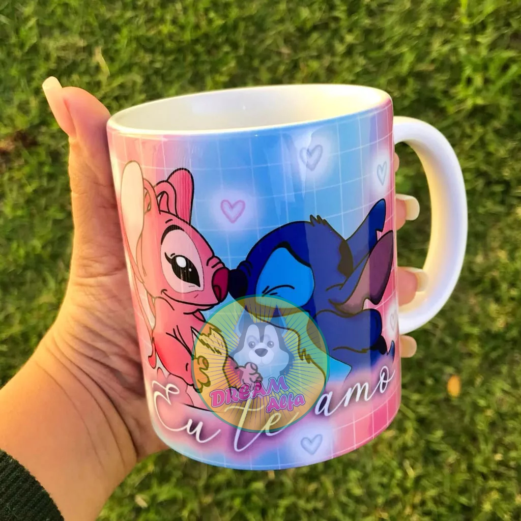 Caneca do Stitch - Porcelana | Shopee Brasil
