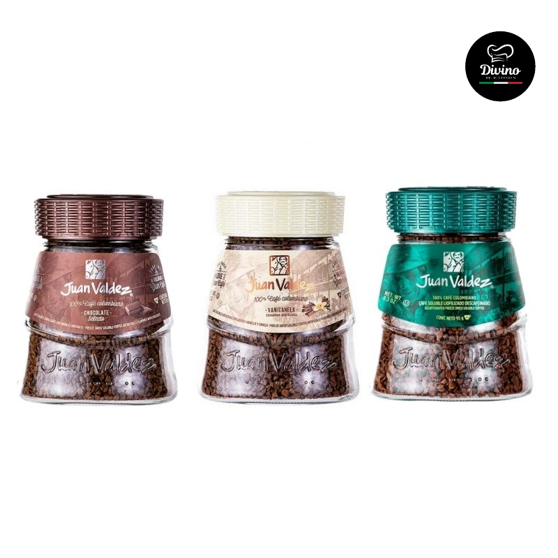 Café Solúvel Juan Valdez 95g - Produto Colombiano - Sabores | Shopee Brasil