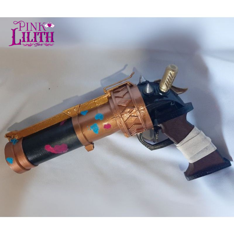 Pistola Jinx - Arcane / Valorant League of Legends | Shopee Brasil