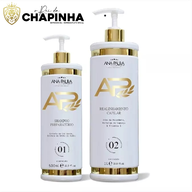 Escova Progressiva Liso Lambido Ana Paula Carvalho | Shopee Brasil