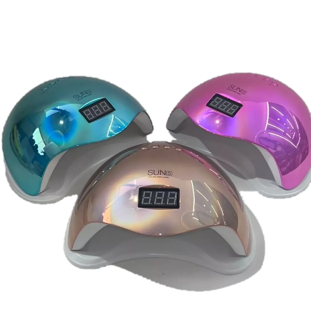 SUN 5 Cor Metalico Cabine Led/uv Sun 5 Digital 48w Bivolt Sun Unhas Gel Acrígel | Shopee Brasil
