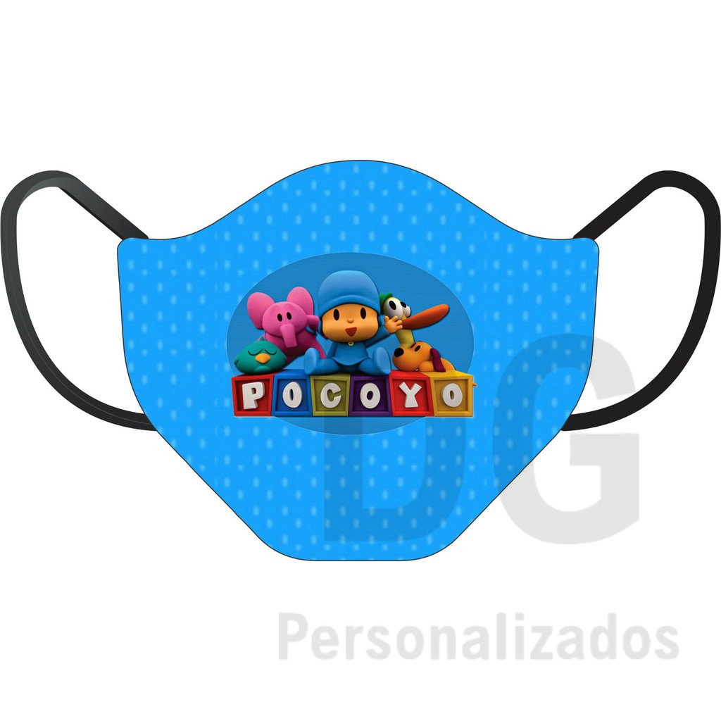 Mascara Personalizada Pocoyo | Shopee Brasil