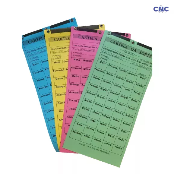 10 cartela de rifa 100 nomes com 2 sorteios e cores variadas | Shopee ...