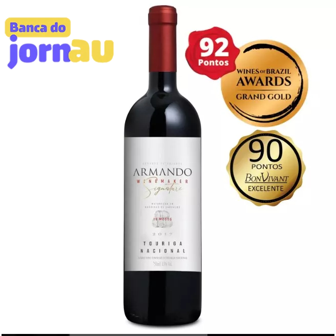 Vinho Armando Winemaker Touriga Nacional 750ml | Shopee Brasil