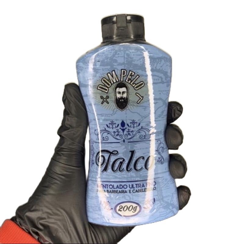 Talco Mentolado Extra Fino Dom Pelo 200g | Shopee Brasil