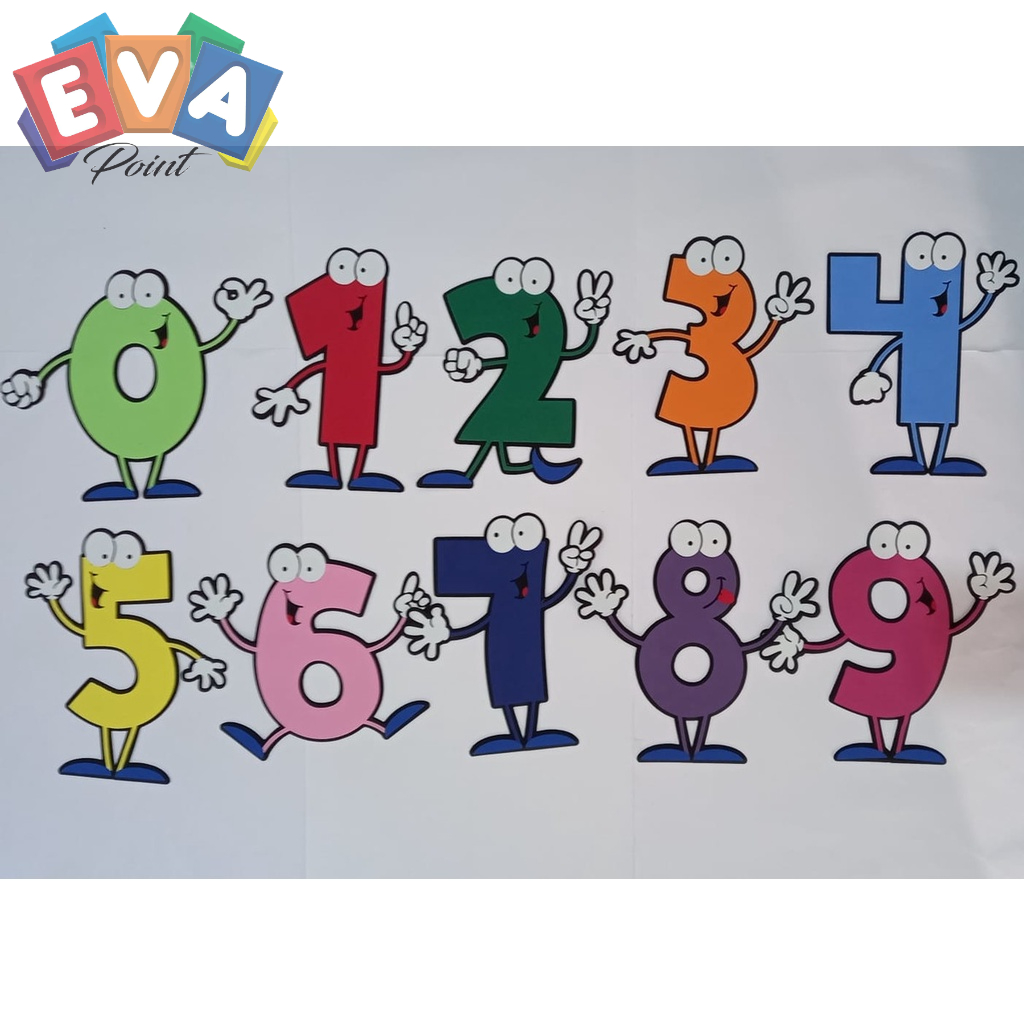 Numeros em EVA | Shopee Brasil