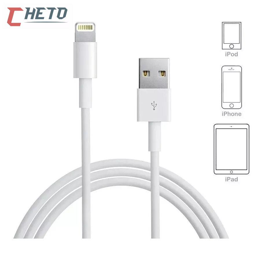 Cabo para iOS carregamento rápido iPhone iPad e iPod Barato | Shopee Brasil
