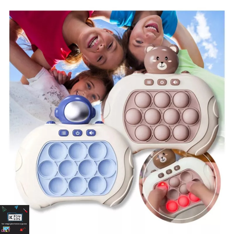 Brinquedo Pop It Game Console Anti Stress | Shopee Brasil