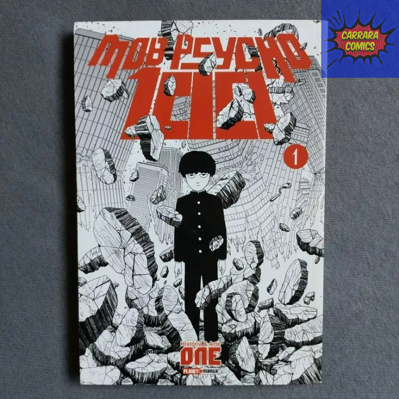 Mangá Mob Psycho 100 - Volume 1 (One, Panini Comics Mangás Vol. Um ...