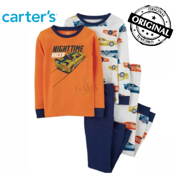 Pijama Carter's Menino 4 Pçs Original 8T Envio Imediato | Shopee Brasil