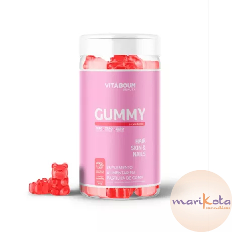 Gummy Hyaluronic Sabor Frutas Vermelhas | Shopee Brasil
