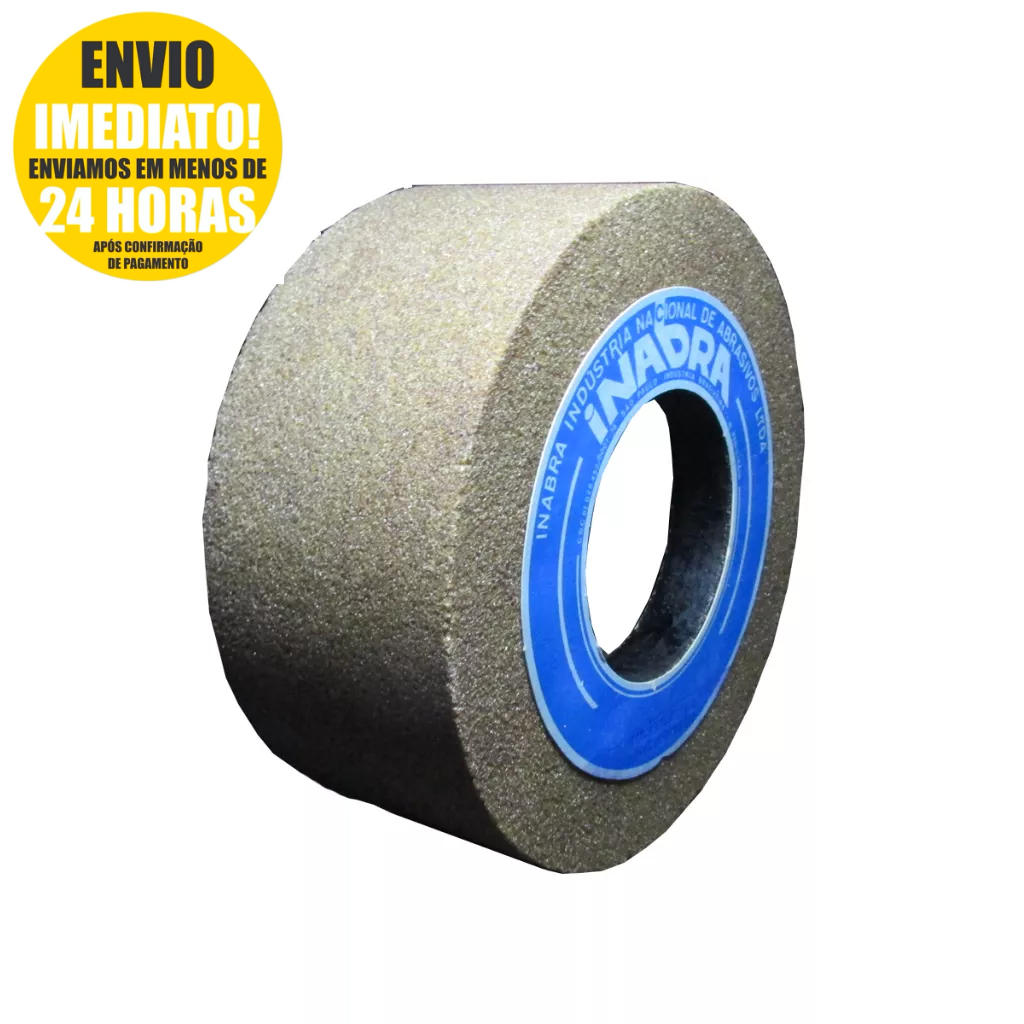 Rebolo Copo Reto Para Afiação Branco 7 Polegadas 178x76x76 | Shopee Brasil