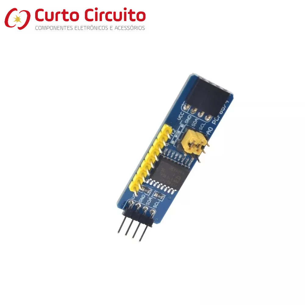 Módulo Expansor de I/O 8-bit - I2C - PCF8574 | Shopee Brasil Módulo Expansor de I/O 8-bit - I2C - PCF8574 | Shopee Brasil