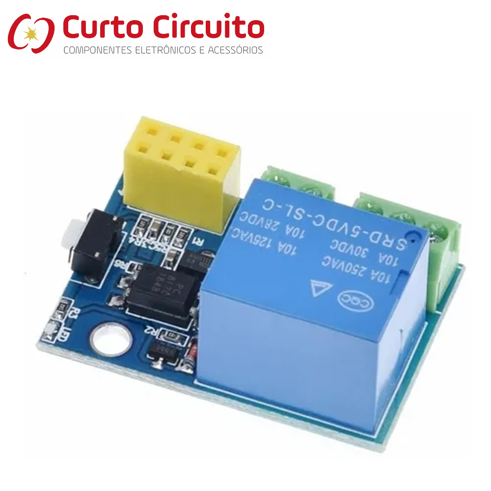 Módulo Rele Wifi Esp8266 - Sem Esp01 | Shopee Brasil