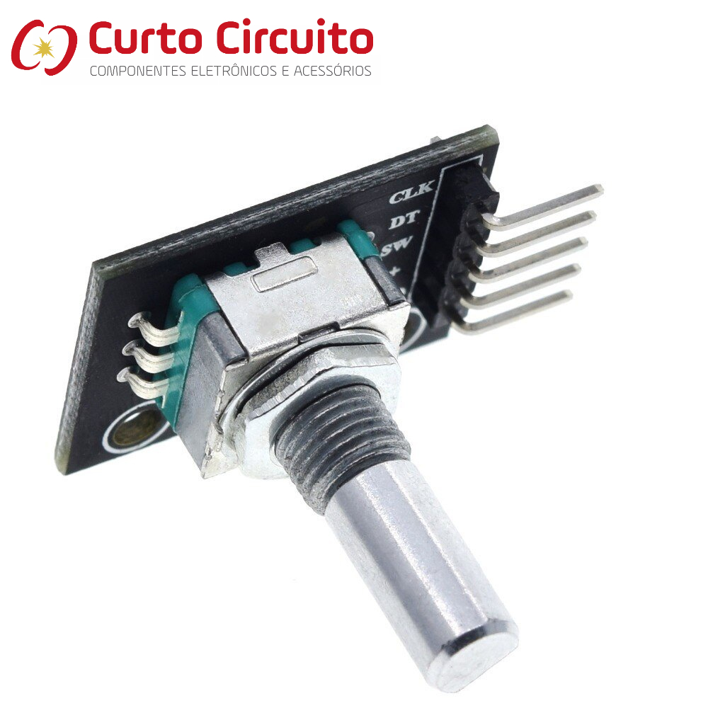Módulo Encoder Rotativo Rotary Decoder Sensor Ky-040 | Shopee Brasil