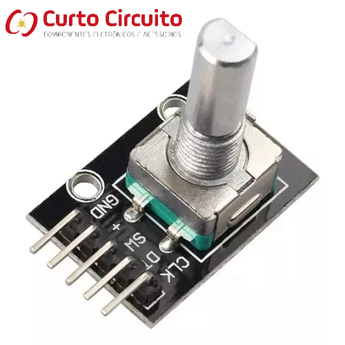 Módulo Encoder Rotativo Rotary Decoder Sensor Ky-040 | Shopee Brasil