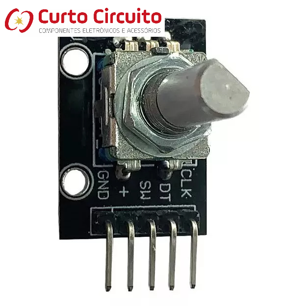 Módulo Encoder Rotativo Rotary Decoder Sensor Ky-040 | Shopee Brasil