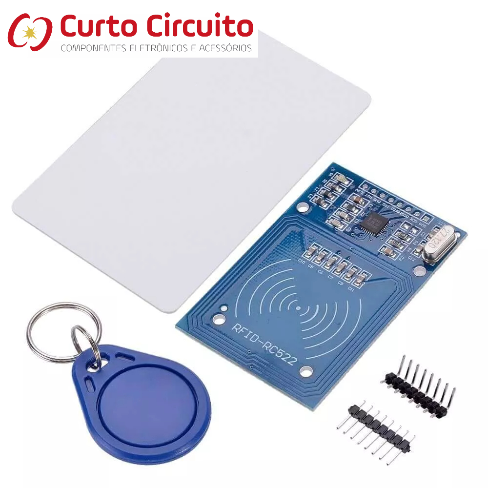 Kit Módulo Leitor Rfid Mfrc522 Mifare | Shopee Brasil